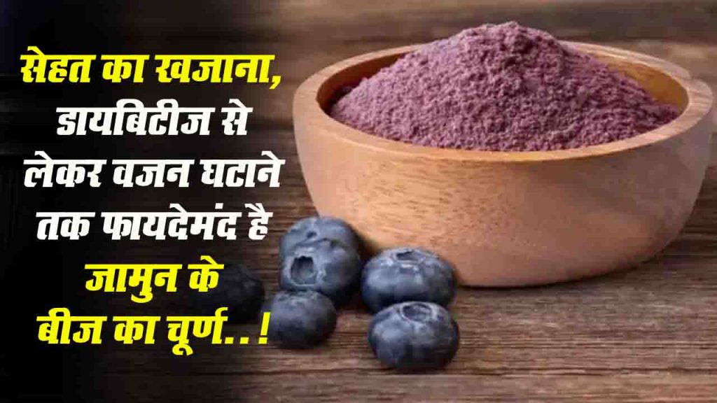 Jamun Seed Powder: सेहत का खजाना, डायबिटीज से लेकर वजन घटाने तक ...